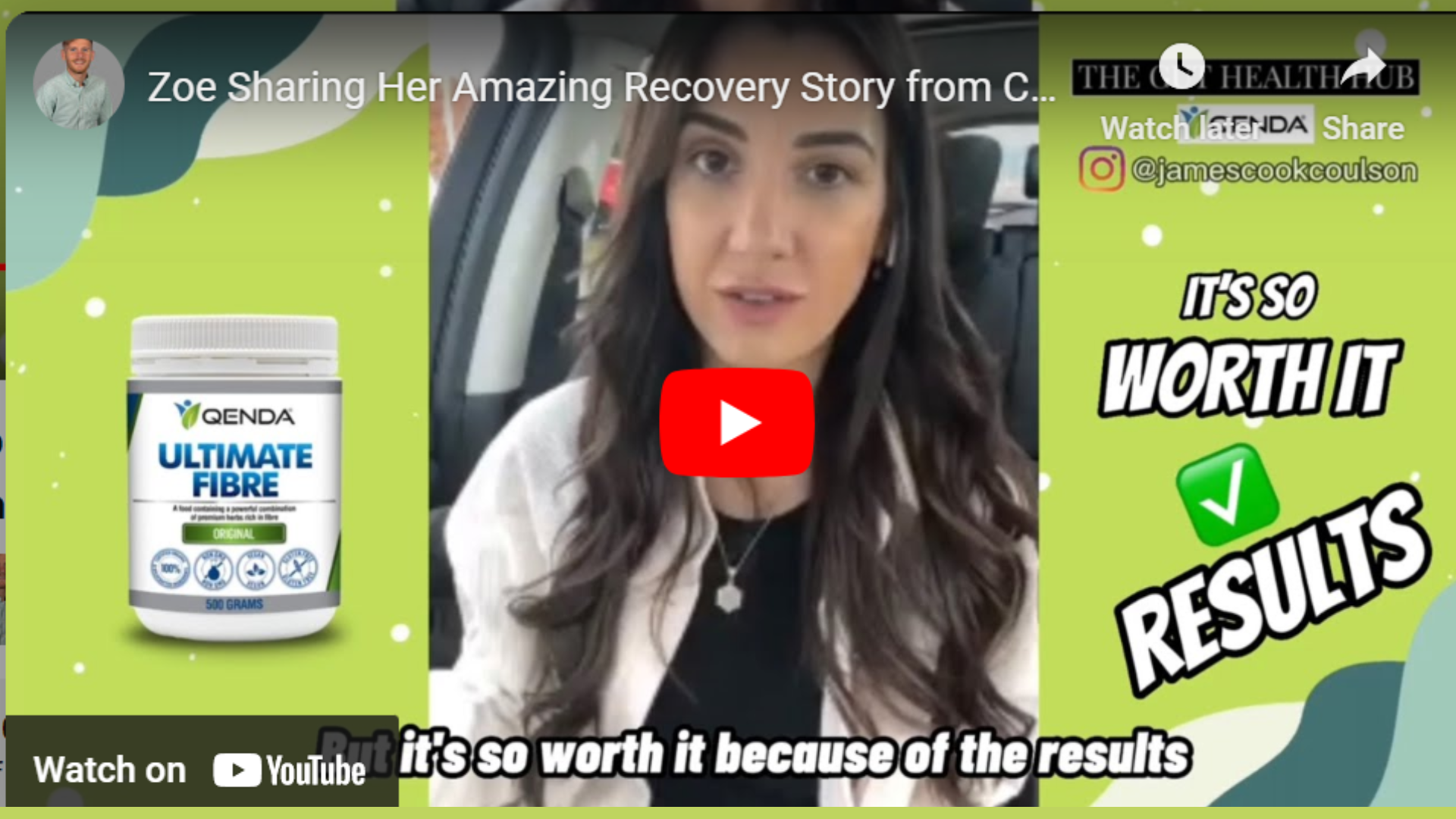 Zoe Sharing Her Amazing Recovery Story from Chronic Skin & Digestive I ...